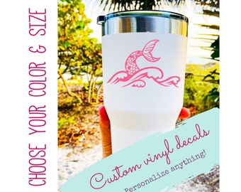 Sea Nymph Decal | Etsy