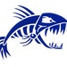 Custom Bonefish Vinyl Decal - Fishing Sticker - Fierce Fish Design ...