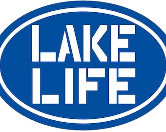 Lake Life Decal - Etsy