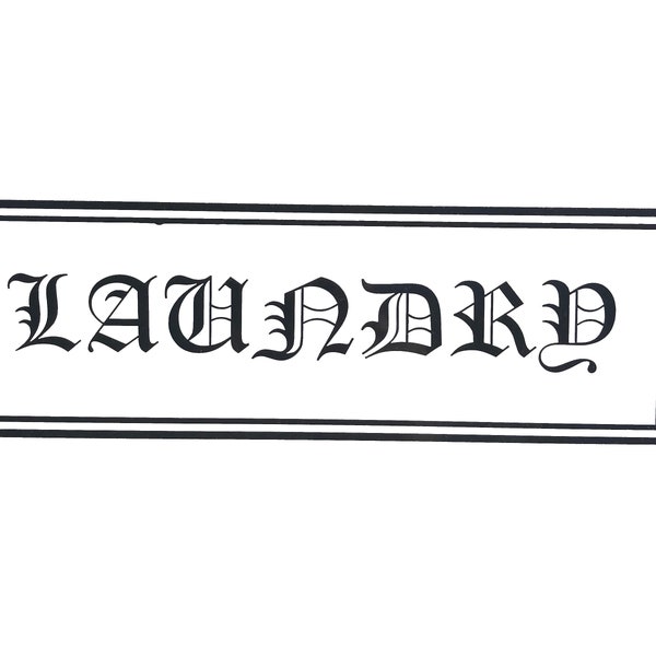 Laundry Room Border - Etsy