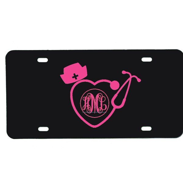 Letter Front License Plate - Etsy