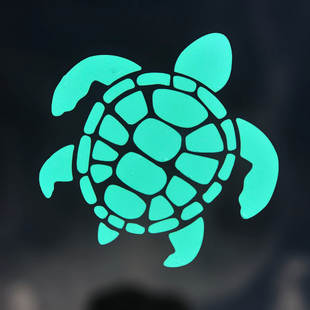 Custom Sea Turtle Decal - Sea Turtle Sticker - Cute Turtle Sticker ...