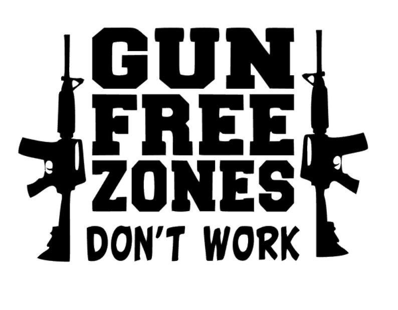 Gun Vinyl Decal Pro Gun Decal Second Amendment Sticker - Etsy