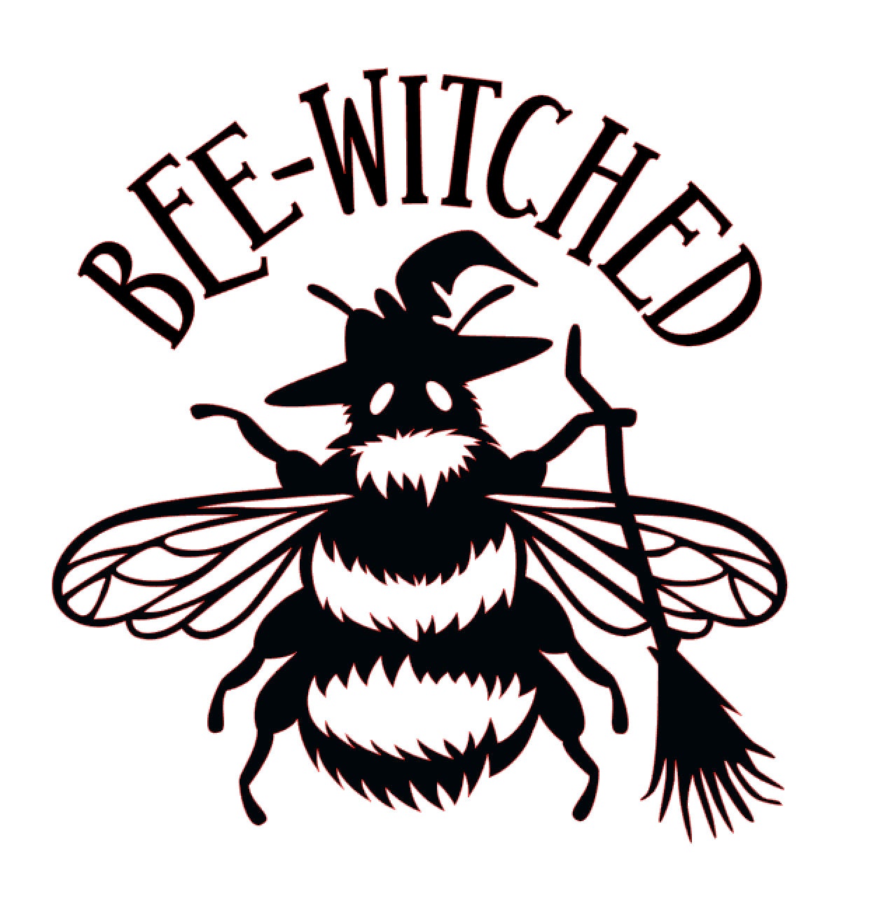 Bee Witched Vinyl Decal Sticker Witch Vinyl Decal Truck | Etsy