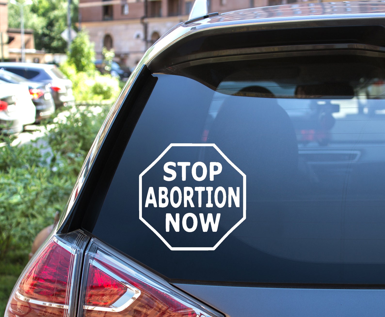 Stop Abortion Now Pro Life Decal Anti Abortion Sticker | Etsy