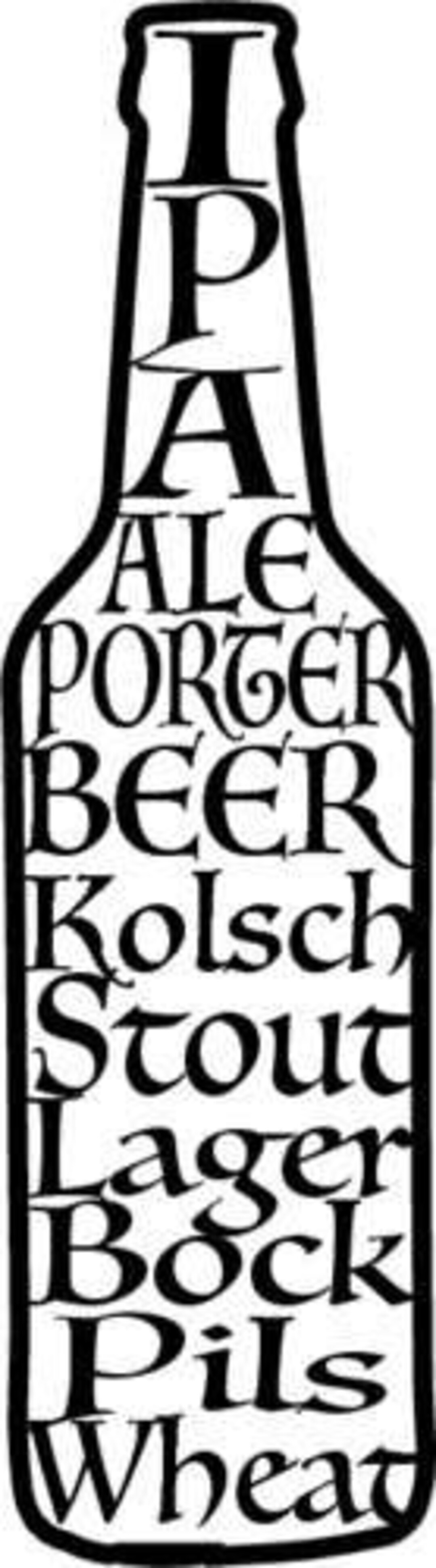 BEER Bottle Vinyl Decal Sticker Great for Truck Car Bumper - Etsy