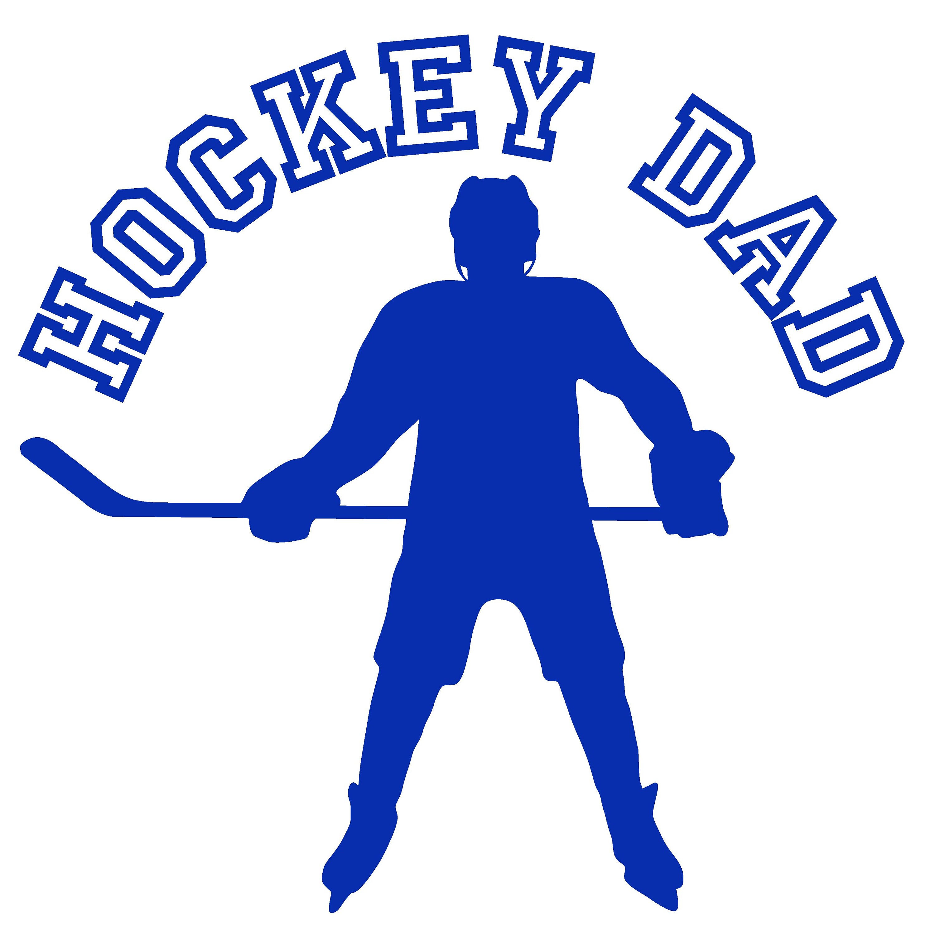 Ice Hockey Dad Vinyl Decal Ice Hockey Sticker Tumblers - Etsy