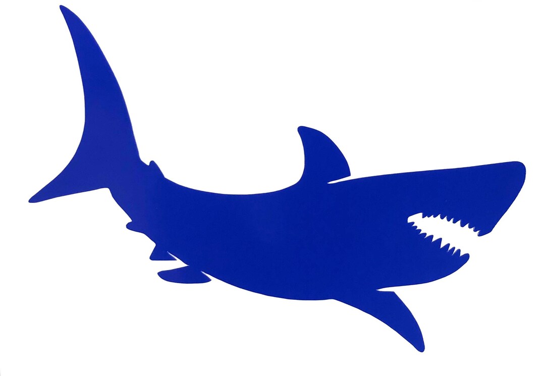Shark Decal - Ocean Sticker - Perfect for Tumblers, Laptops, Car ...