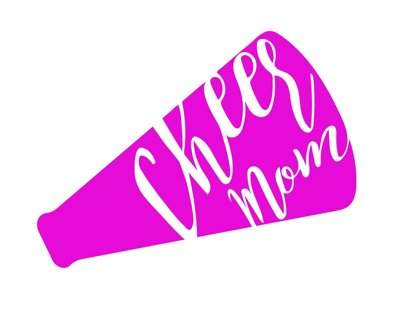 Cheer Mom Decal Cheerleading Mom Sticker Yeti Tumblers Cup - Etsy