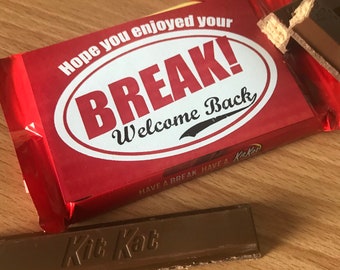 Kit Kat Wrapper - Etsy