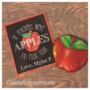 DIGITAL Teacher Student Appreciation Tag DIY EDITABLE End of School ...