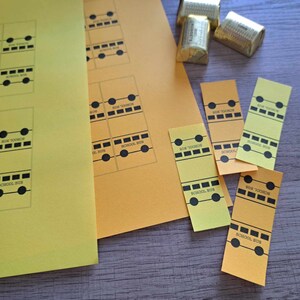 DIGITAL School Bus Wrappers Labels for Hershey Nuggets Instant Download ...