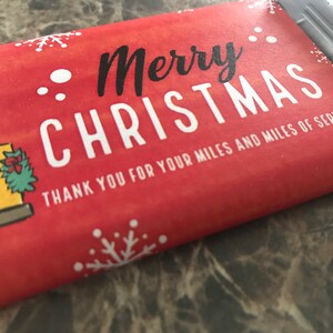 Printable DIGITAL Hershey Chocolate Bar Wrapper Holiday School Bus ...