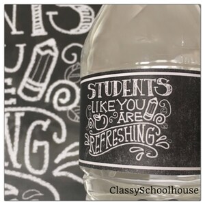 DIGITAL Students Like You Are Refreshing Chalkboard Look Sign and Water ...