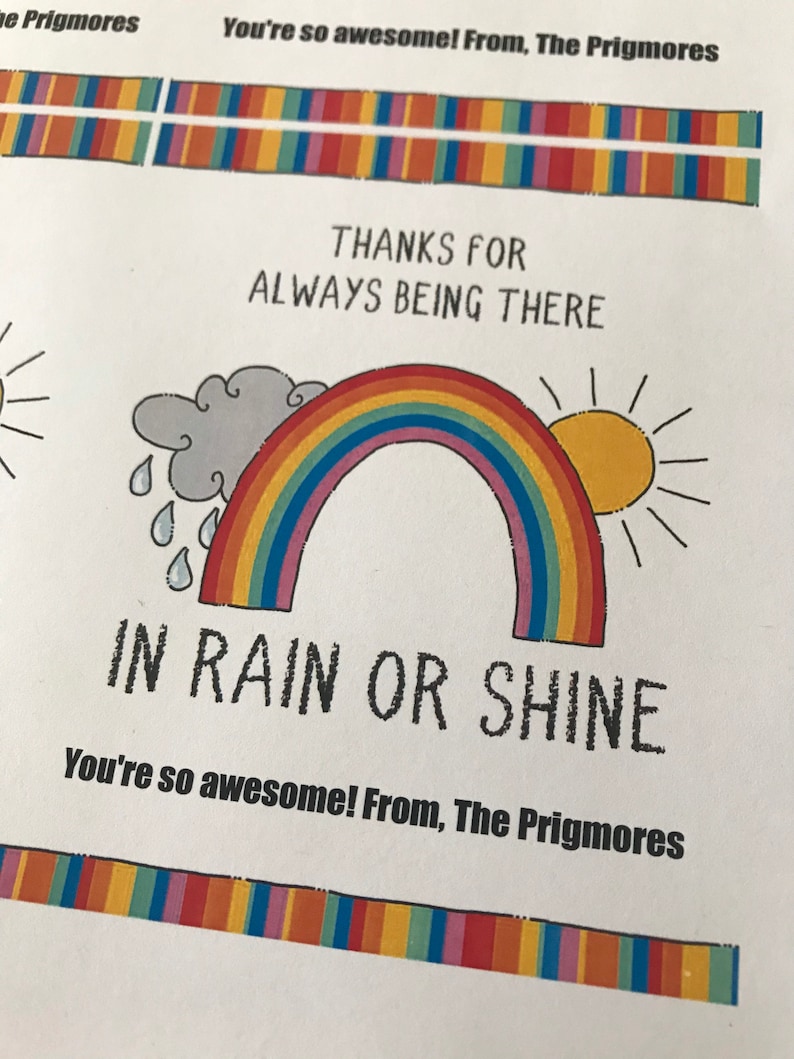 Printable DIGITAL Teacher Office Staff Friend Appreciation | Etsy