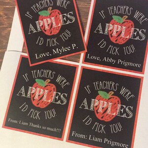 DIGITAL Teacher Student Appreciation Tag DIY EDITABLE End of School ...