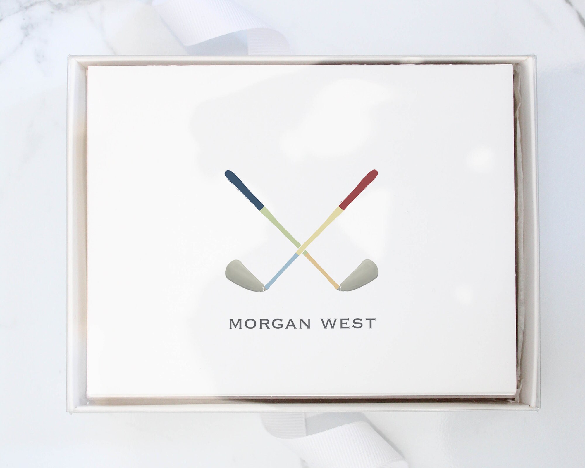 Personalized Folded Note Cards. Social Stationery Notecard - Etsy