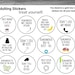 Adulting Stickers Digital Download Printable & Canva Template - Planner ...
