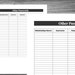 Family & Household Information Template | Google Sheets Digital ...