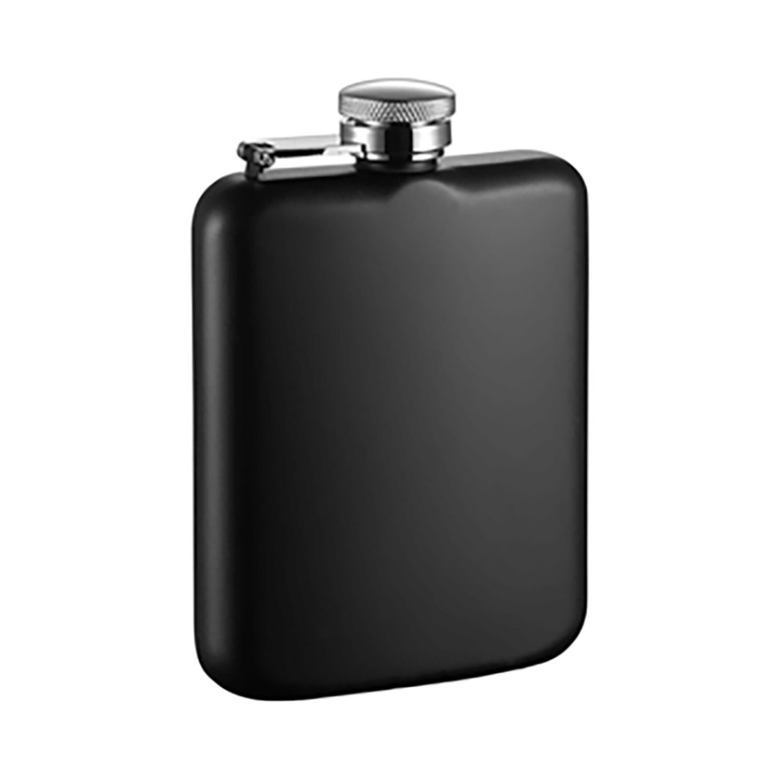 Flask Personalized 6oz Black Matte Stainless Steel Hip Flask - Etsy 日本
