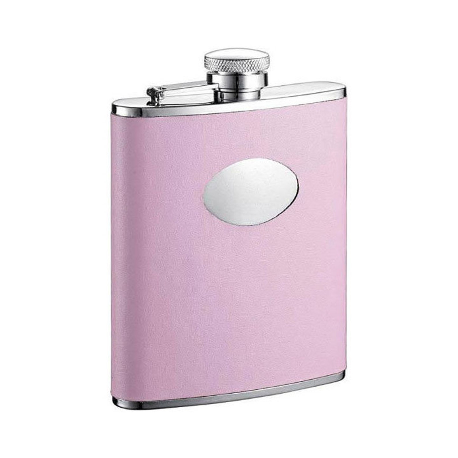 Personalized Flask for Women 6oz Pink Leather Stainless Steel - Etsy Italia