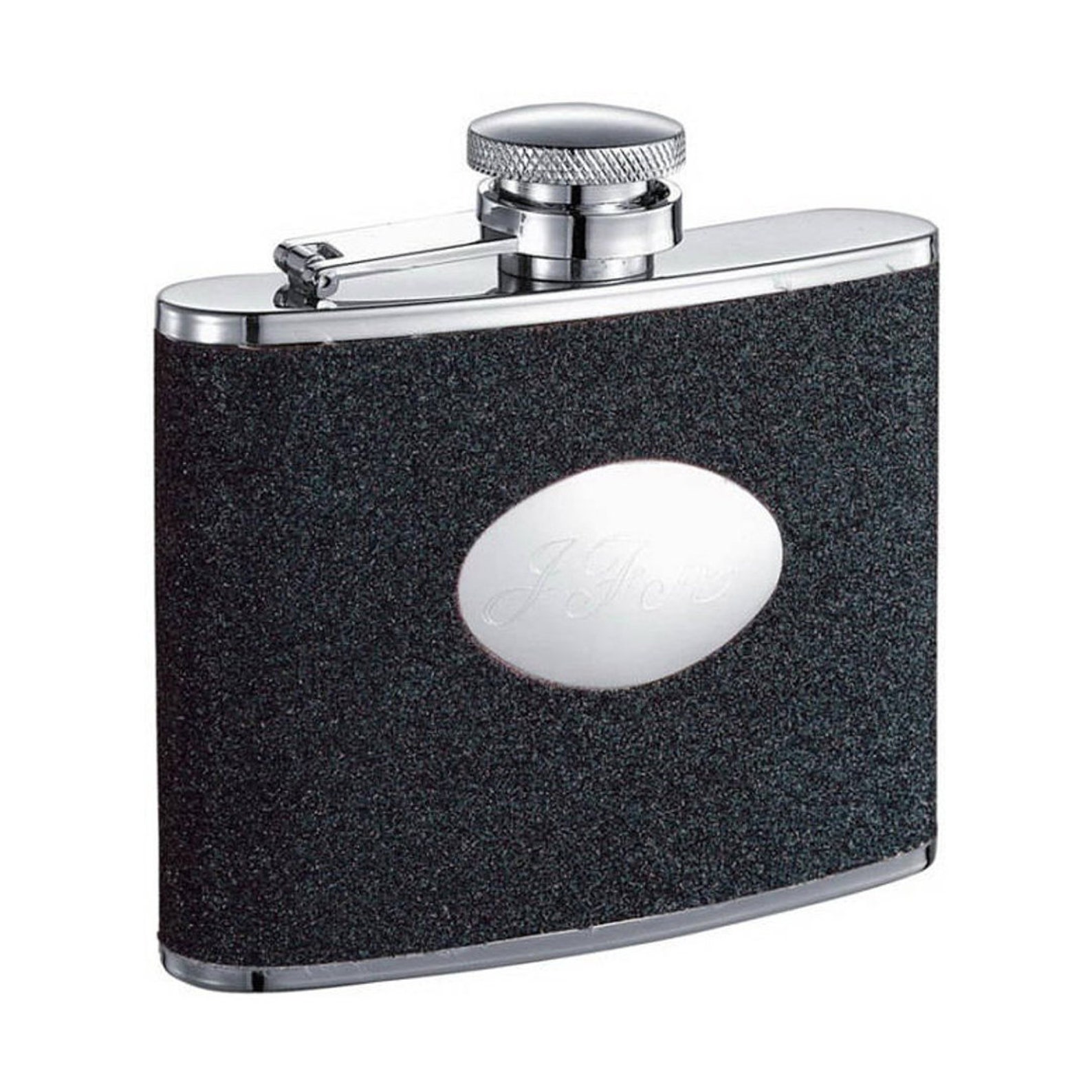 Personalized Flask for Women, 4oz Glitter Stainless Steel Hip Flask ...