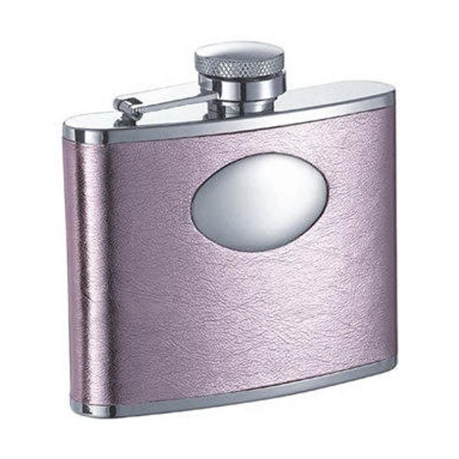 Personalized Flask for Women 4oz Soft Pink Stainless Steel - Etsy