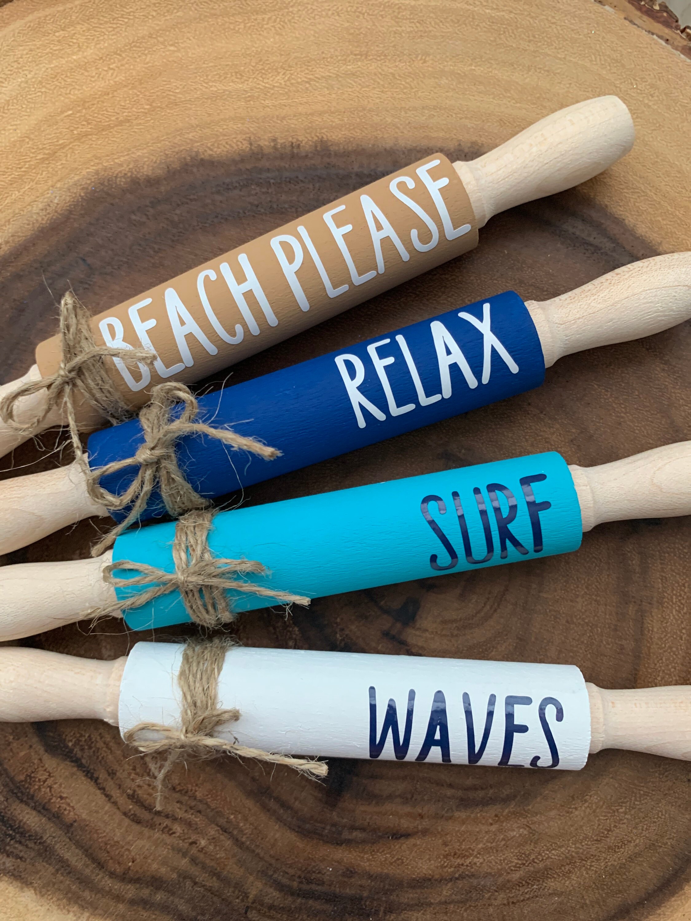 Mini Beach Themed Decorative Rolling Pins. Super Cute! Can Be ...