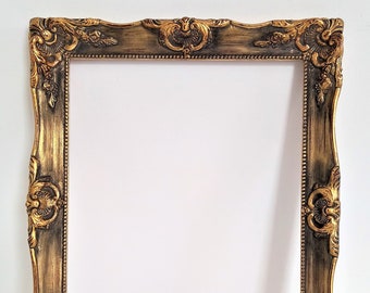 Antique wood frame | Etsy