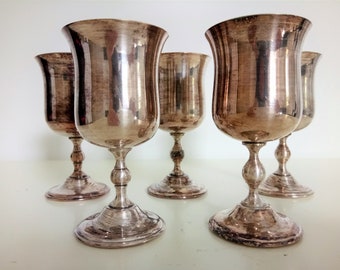 Antique goblets | Etsy