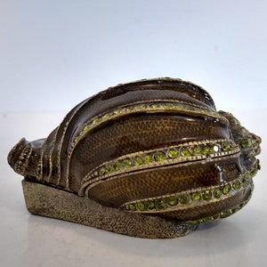 Sea Shell Trinket Box Enamel Shell Trinket Box Jewelry Box - Etsy Canada