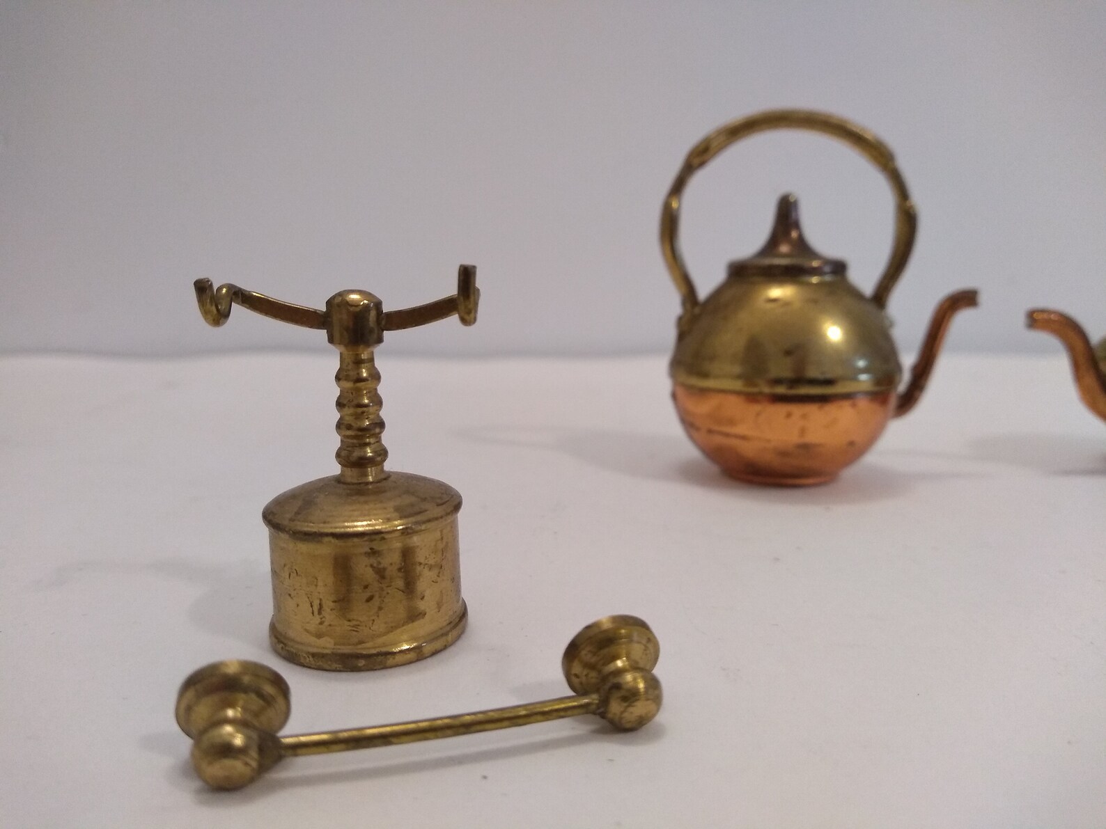 Vintage Brass Miniature Tea Pots Brass Miniatures Brass - Etsy Canada