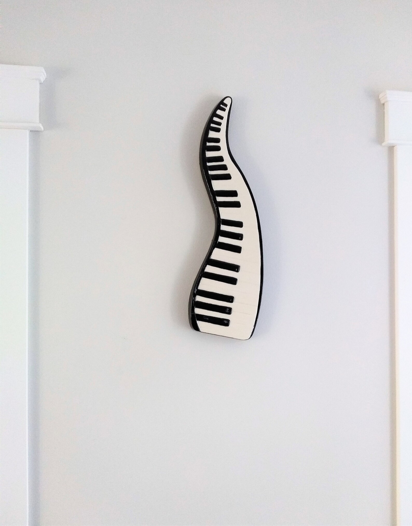 18 Ceramic Piano Keyboard Wall Hanging Vintage Ceramic - Etsy