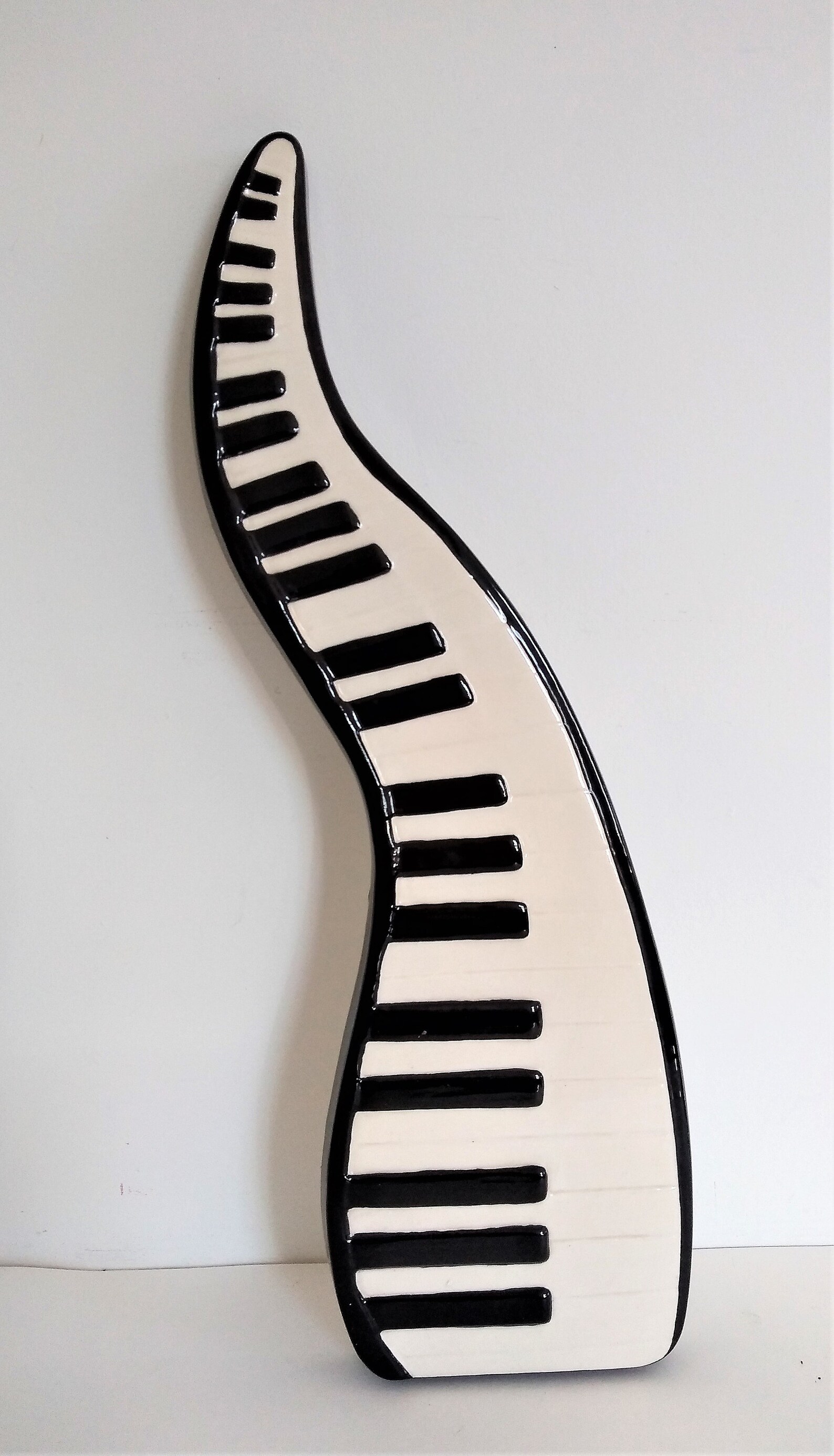 18 Ceramic Piano Keyboard Wall Hanging Vintage Ceramic - Etsy