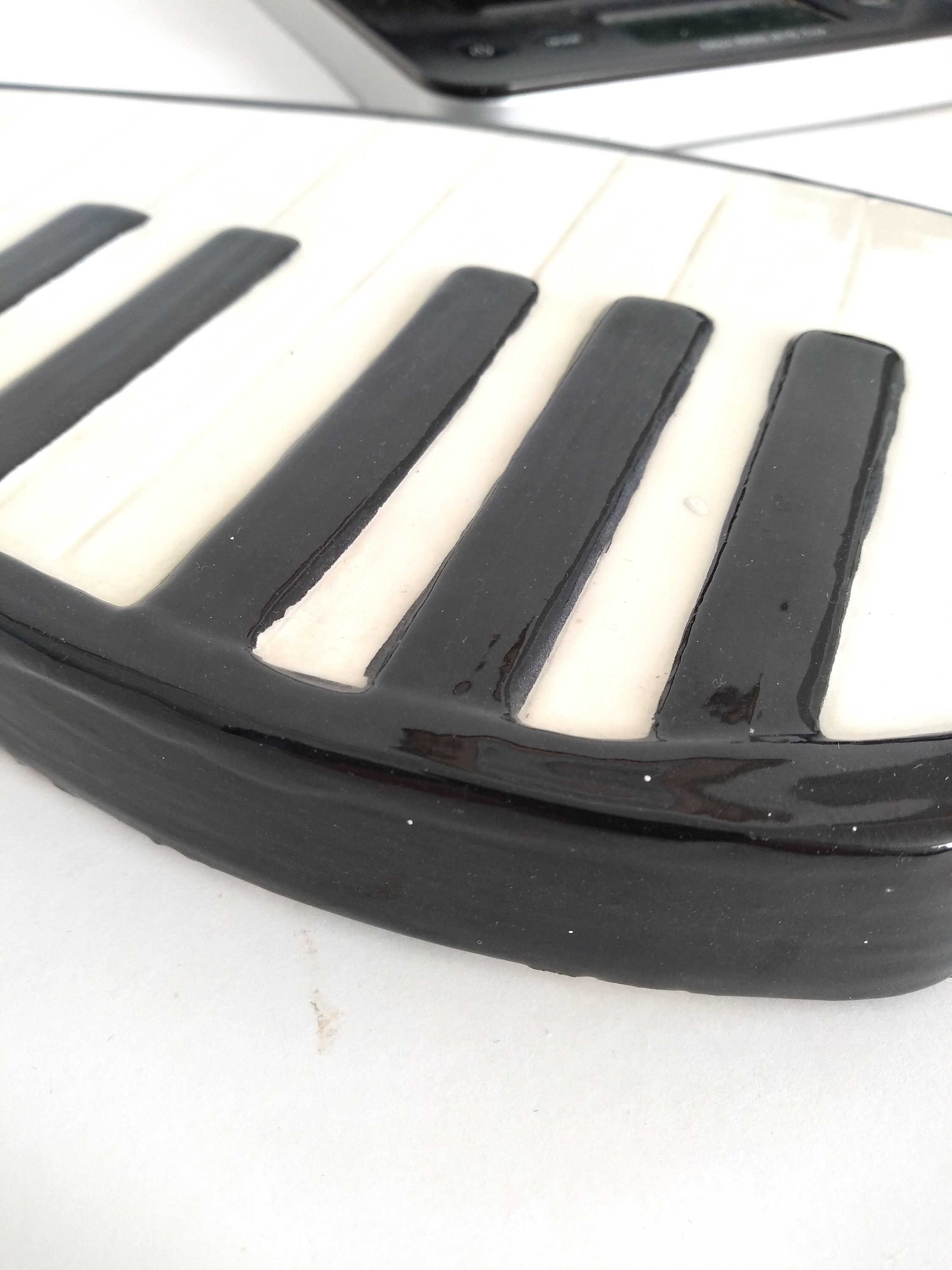 18 Ceramic Piano Keyboard Wall Hanging Vintage Ceramic | Etsy Canada