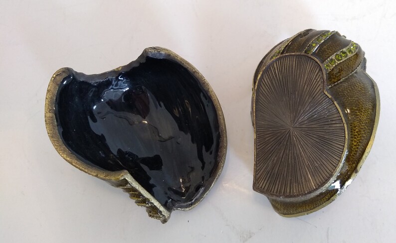 Sea Shell Trinket Box Enamel Shell Trinket Box Jewelry Box - Etsy Canada