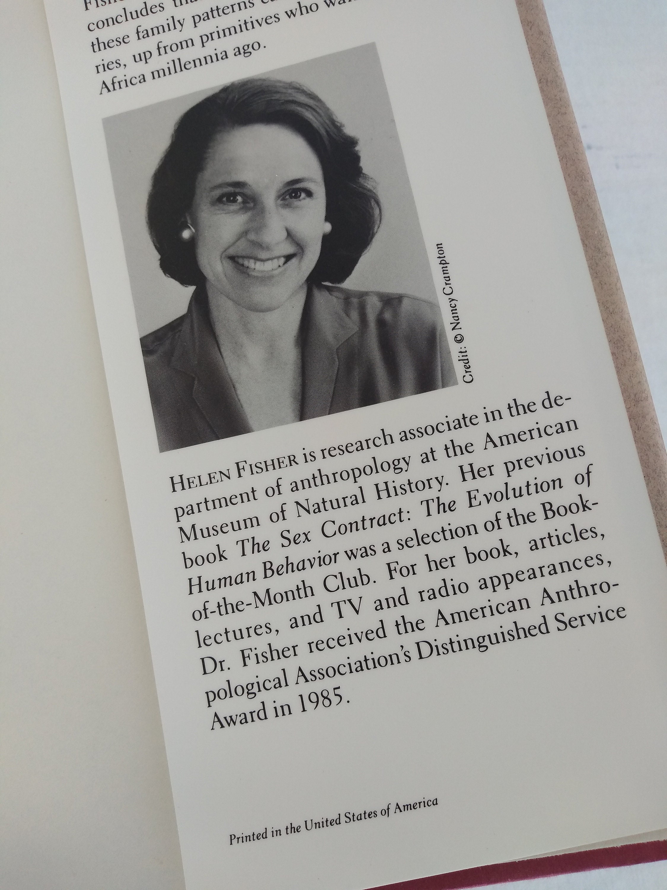 1992 Anatomy of Love by Helen Fisher Anatomy of Love Vintage - Etsy Canada