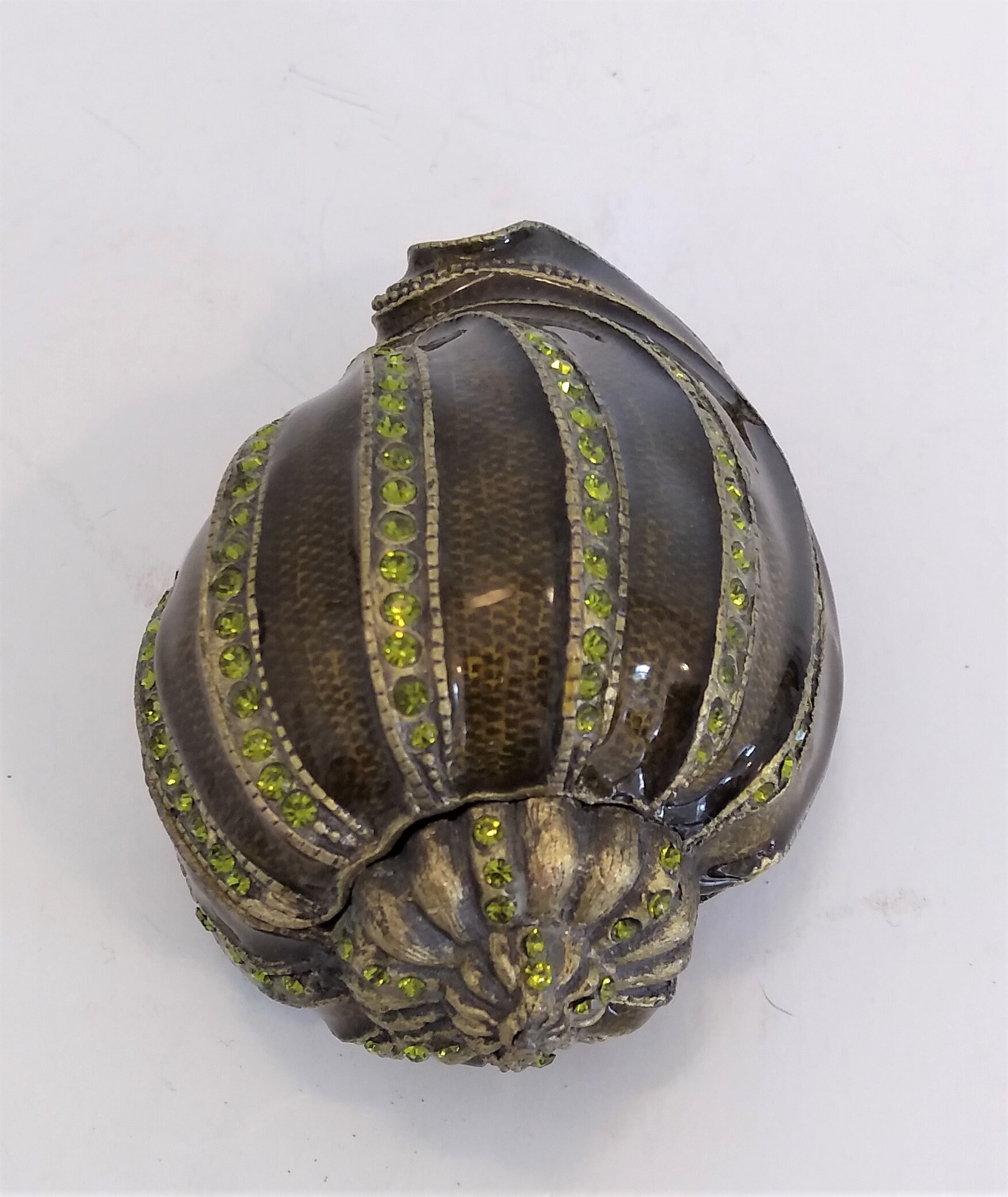 Sea Shell Trinket Box Enamel Shell Trinket Box Jewelry Box | Etsy