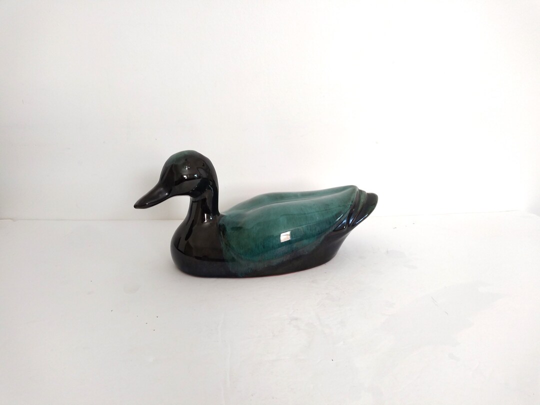 11" Vintage Blue Mountain Pottery Duck | Blue Mountain Pottery Duck ...