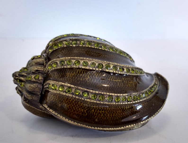 Sea Shell Trinket Box Enamel Shell Trinket Box Jewelry Box - Etsy Canada