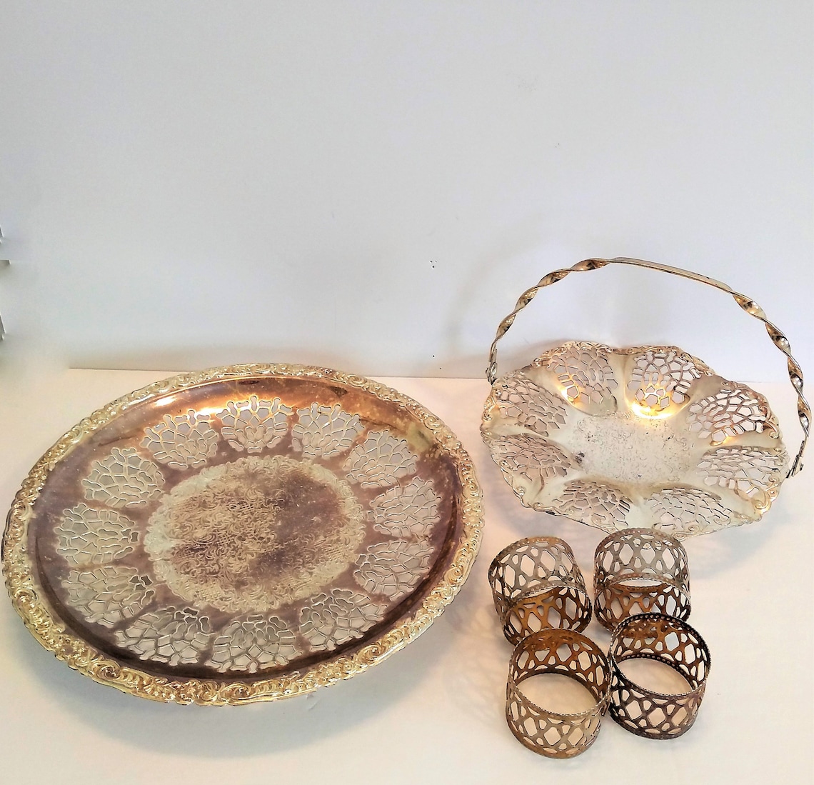 Vintage Mayell Silver Plate Set Mayell Made in England | Etsy