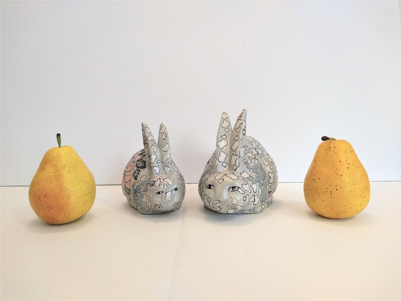 6 Antique Vintage Japanese Rabbits Antique Japan - Etsy Canada