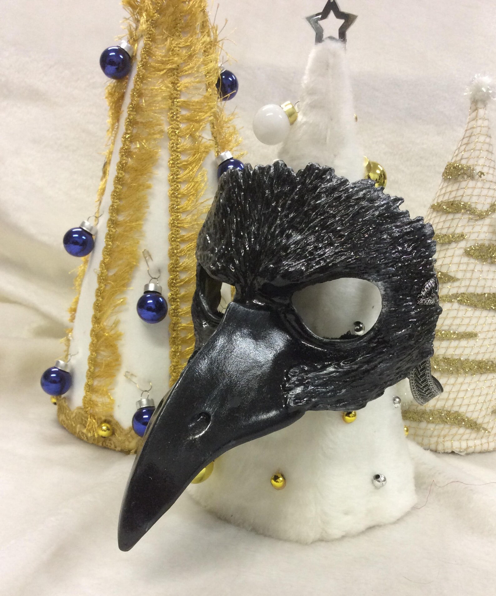 Raven mask crow mask masquerade mask costume mask | Etsy