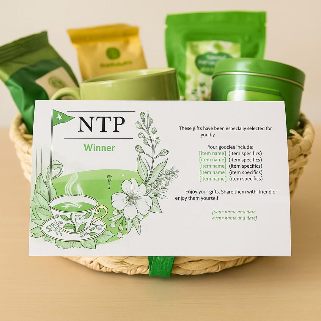 Editable Golf NTP Winner Template | Nearest the Pin Award ...