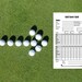 Golf Score Card Printable Download JPG/PNG/PDF Golf Records Golf Log ...