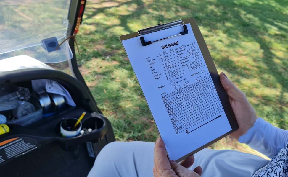 Golf Journal Printable Download JPG/PNG/PDF Golf Records Golf Log Book ...