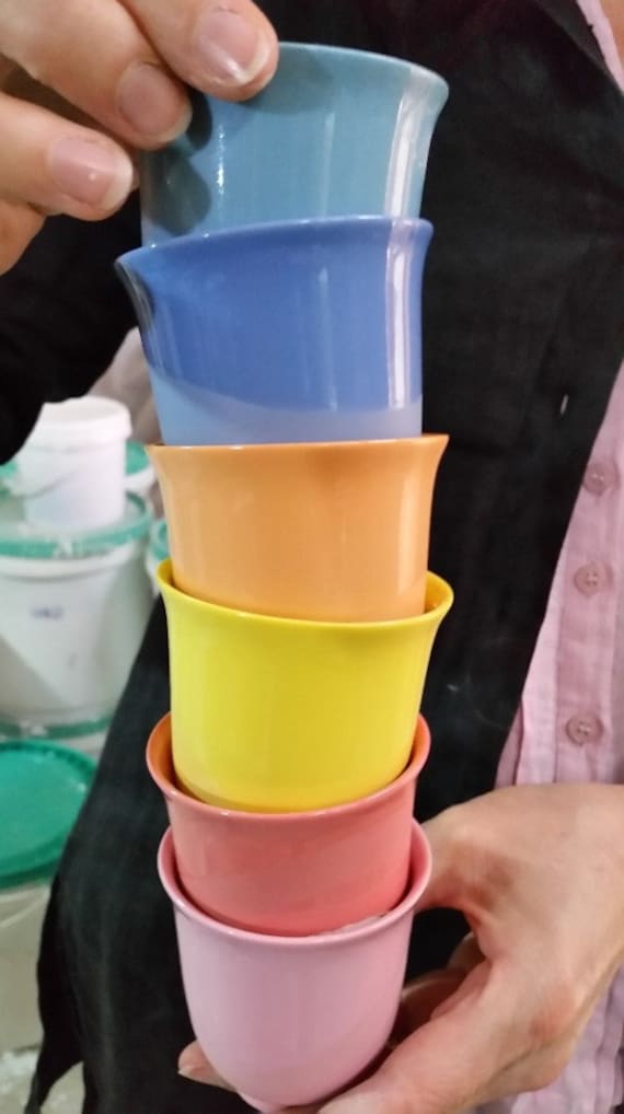 Colored Slip For Making Pottery