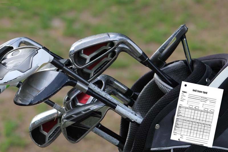 Golf Score Card Printable Download JPG/PNG/PDF Golf Records Golf Log ...