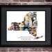New York Photo Collage New York Print New York Map New | Etsy