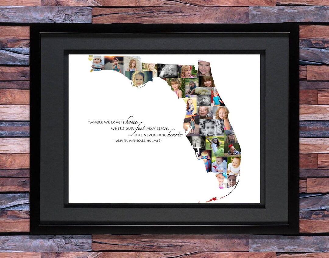 Florida Wall Art | Florida State | Florida Gifts | Florida Print ...